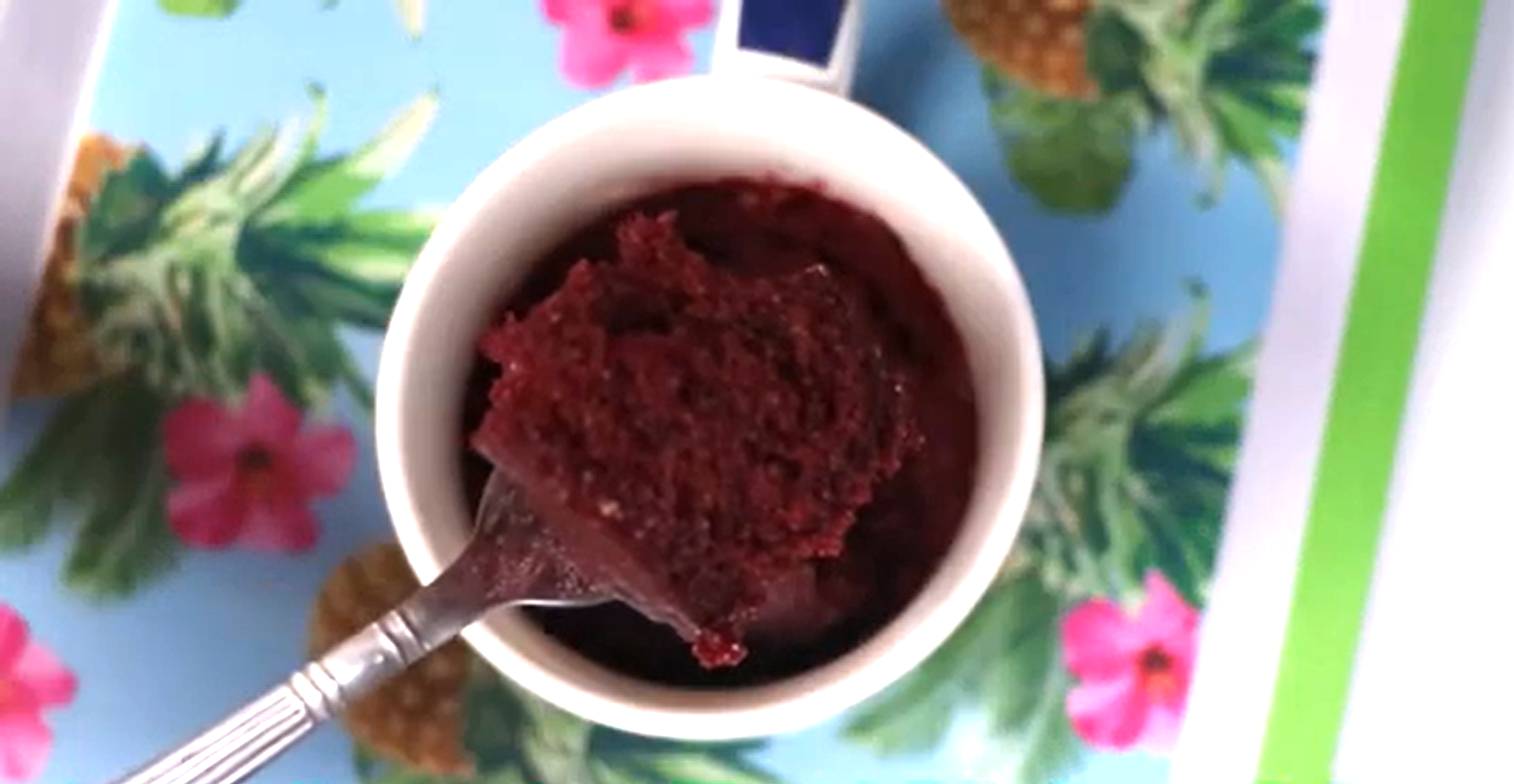 Easy Eggless Red Velvet Mug Cake | 1 Min Microwave Mug Cake | kids ...