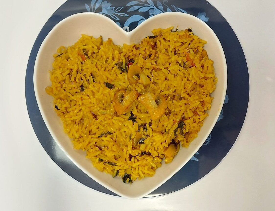 Easy Mushroom Biryani Recipe | How to make Mushroom Biryani | Kalan ...